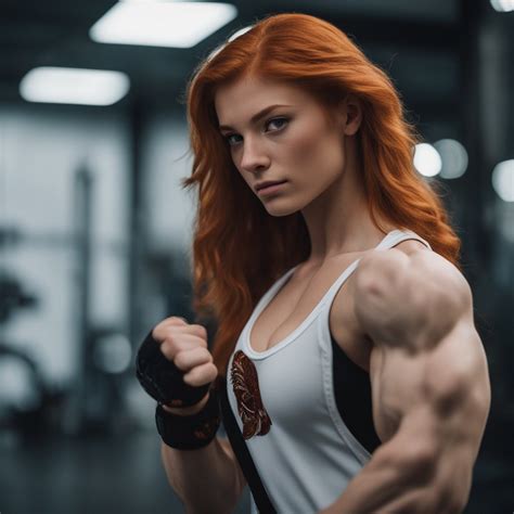 Muscle Martial Arts Girl By Itraxx On Deviantart