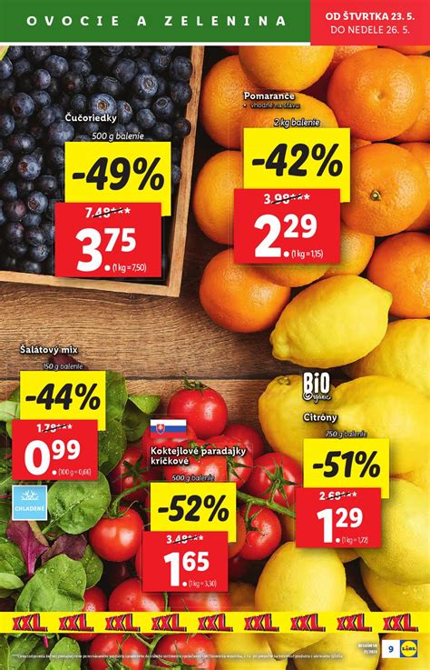 Lidl Leták Strana 15 23 5 26 5 2024 Akčnéletáky Sk