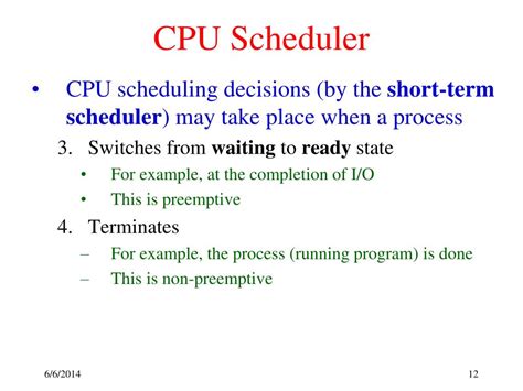 ppt cpu scheduling powerpoint presentation free download id 1302336