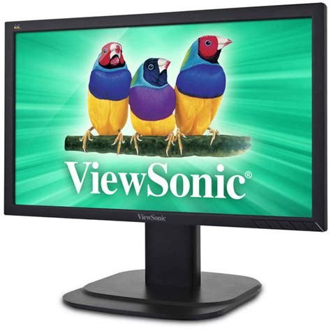 Размер экрана монитора ViewSonic VG2039m-LED равен 19,5 дюйма по диагонали