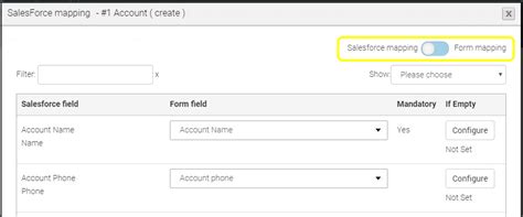 Salesforce Push Integration