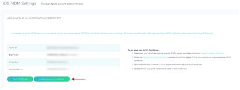 Renewing An Expiring Apns Certificate Mobile Guardian