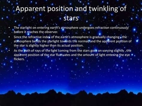 Ppt On Atmospheric Refraction Pptx