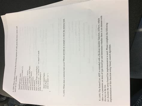 Solved Show What Is Written By The Following Segment Of