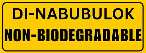 Non Biodegradable Quotes