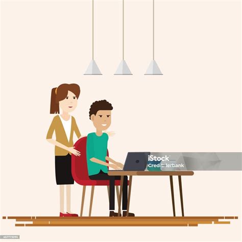 크리에이 티브 사람들이 작업 공동 작업 사무실 벡터 일러스트 레이 션 계획에 대한 스톡 벡터 아트 및 기타 이미지 계획 공동체 기업 문화 Istock