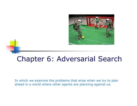Adversarial Search Ppt