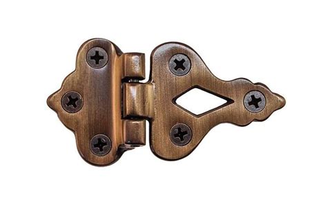 Solid Brass Ice Box Hinge ~ 38 Offset Box Hinges Solid Brass Hinges