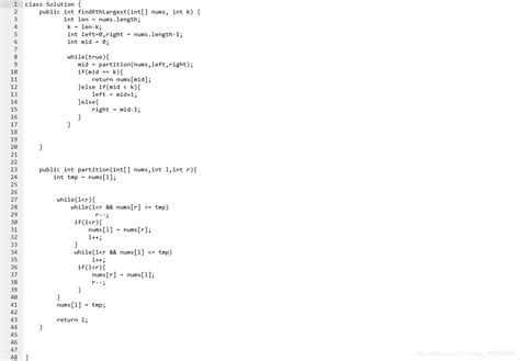 215数组中的第k个最大元素215 数组中的第k个最大元素 Csdn博客