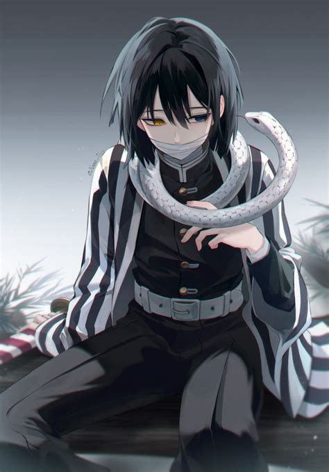Safebooru 1boy Artist Name Bandages Bangs Belt Black Hair Black