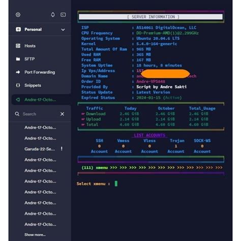 Jual Vps Tunneling Autoscript Premium Ssh Xray Noobvpn Bot Tele