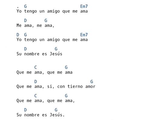 Yo Tengo Un Amigo Que Me Ama Letra Yo Tengo Un Amigo Que Me Ama
