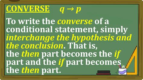 Determining The Inverse Converse And Contrapositive Of An If Then Statement [autosaved] Pptx