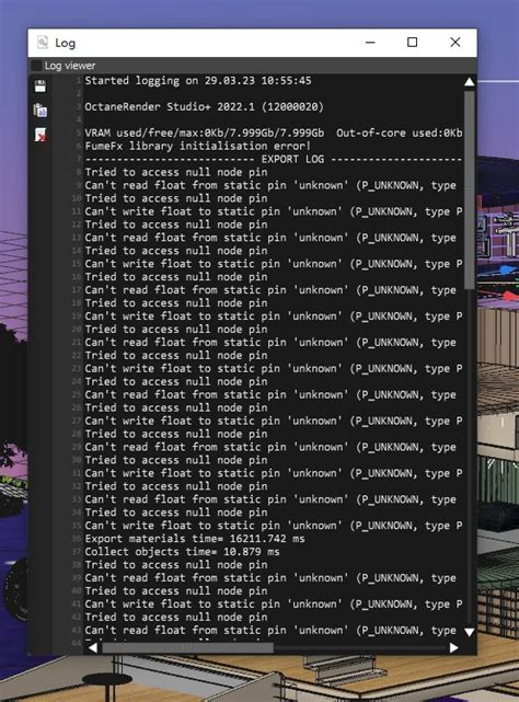 Oc渲染报错、内存不足问题 哔哩哔哩