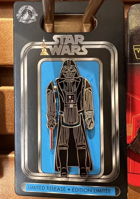 Darth Vader And Obi Wan Kenobi Action Figure Star Wars Pins Disney Pins