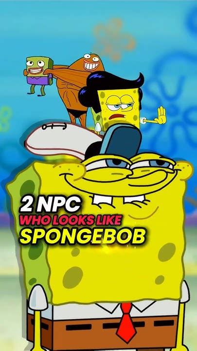 2 Npc That Really Looks Like Spongebob Youtube