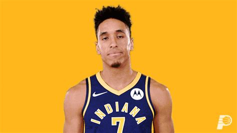 Malcolm Brogdon Basketball  By Indiana Pacers Find And Share On Giphy