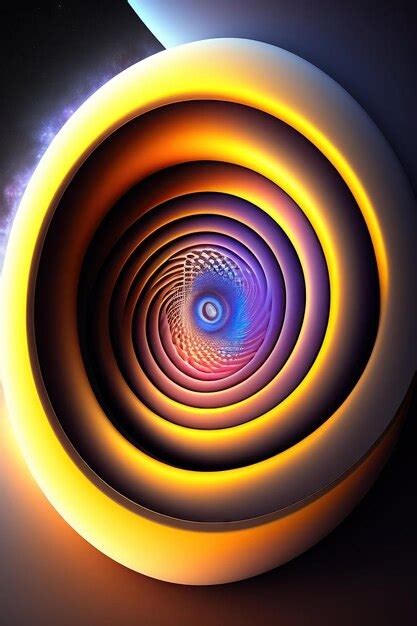 Premium Ai Image Infinite Fractal Organism Infinite Universe Dynamic Flowing Natural Forms