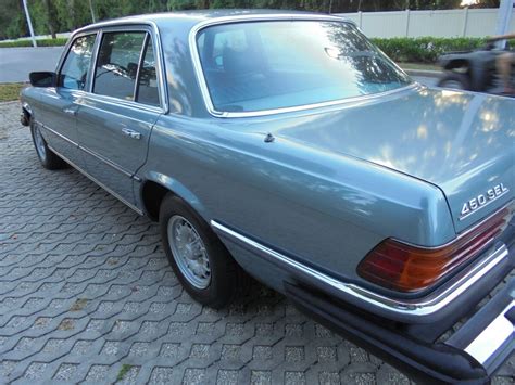 1977 Mercedes Benz 450 Sel Premium Sedan~41697 Low Miles~sunroof~no Reserve For Sale