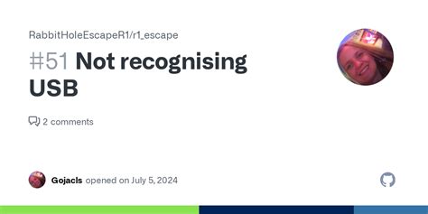 Not Recognising Usb · Issue 51 · Rabbitholeescaper1r1escape · Github
