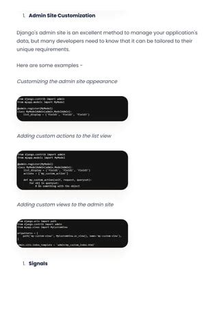 Learn Django Tips Tricks Techniques For Developers PDF