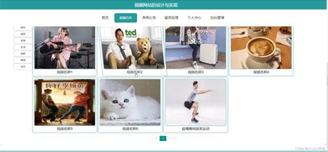 Java毕设项目视频网站的设计与实现（javavuemybatismavenmysql）javavue3项目创建视频 Csdn博客