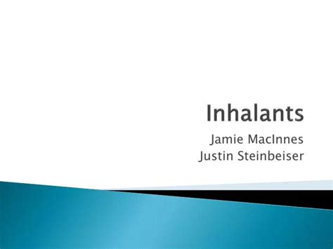 PPT Inhalants PowerPoint Presentation Free Download ID 2357649