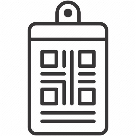 Qr Code Qrcode Id Card Identity Icon Download On Iconfinder
