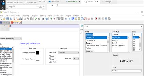 How Can I Update Font In Npp Notepad Community