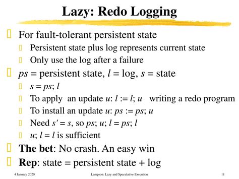 Ppt Lazy And Speculative Execution Powerpoint Presentation Free Download Id 9576014