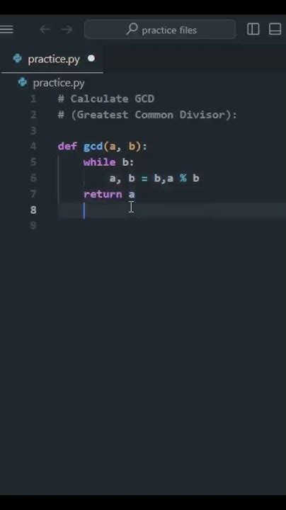 Calculate Gcd Python Pythonprogrammingcodinglearnpython