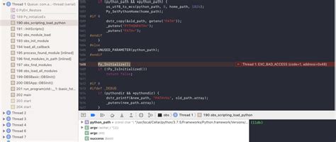 Building On Macos 10151 Fails In Linking Cxx Shared Library Libobs