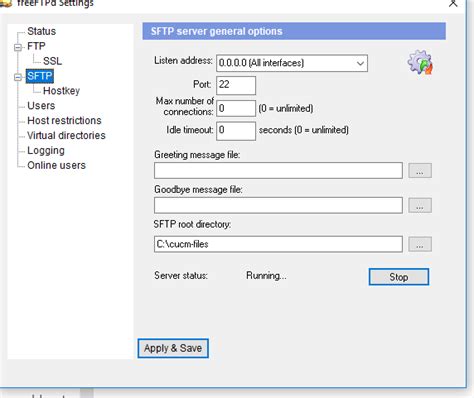 Solved Sftp Cucm Configuration For Cucm Upgrade Not Working Cisco Community