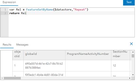 ask about the related table came from the repeat t esri community