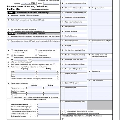 1065 Tax Form Liteqlero