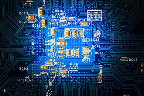 Earthinspired Circuit Board Abstract Background Element Hardware Poster