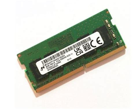 Micron Ddr4 Rams 8gb 3200mhz Laptop Memory Ddr4 8gb 1rx16
