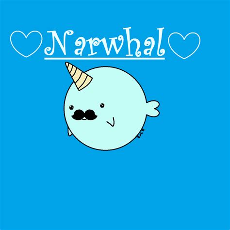 Cute Narwhal Wallpapers Wallpaper Cave
