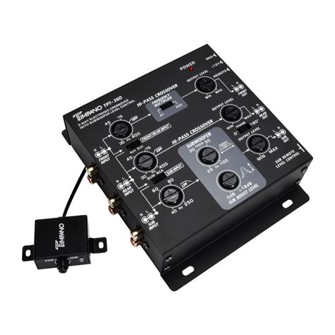 Crossover DSP Equalizer Timpano Audio