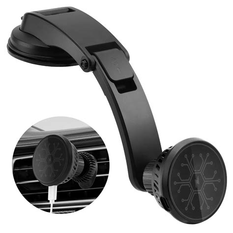 Sarafox 차량용 마그네틱 무선 충전기 휴대폰 냉각 팬 라디에이터 쿨러 에어 벤트 B9x 2 In 1 15w
