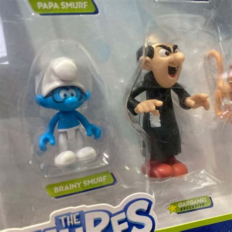 The Smurfs Smurfs Vs Gargamel 6 Pack Toy Set S
