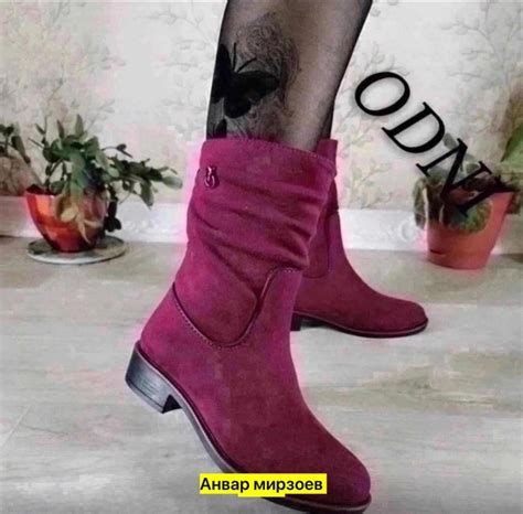 Цена штучно 500руб Сапоги замш Размеры 36 37 38 Сезон весна в размер Обувь люкс Шутучна 27