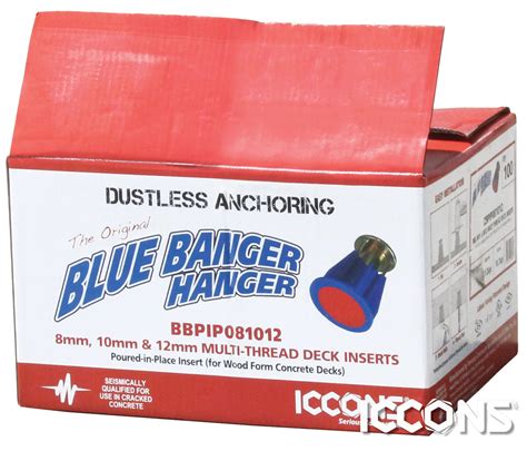 Blue Banger Hanger Timber Deck Insert M16 And M20 Ultimate Tools And