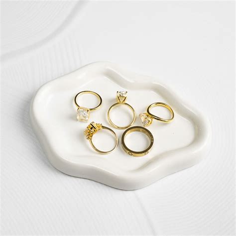 Cloud Ceramic Ring Dish Ring Paradise