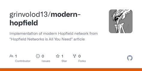 Github Grinvolod13modern Hopfield Implementation Of Modern Hopfield