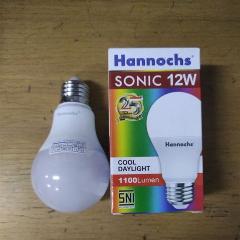 Jual Lampu Led Hannoch Sonic Watt Cahaya Putih Shopee Indonesia