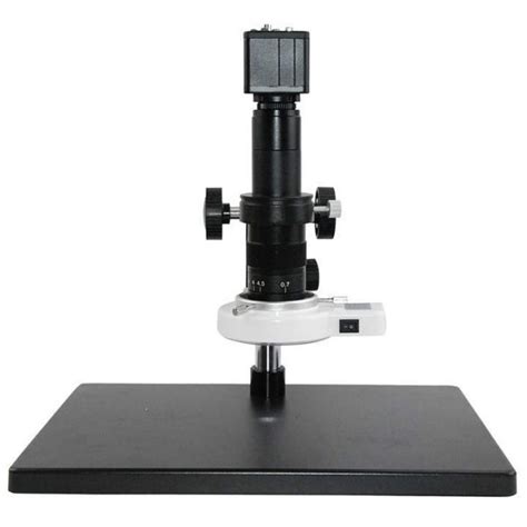 Industrial Inspection Zoom Monocular Microscope With Camera Luneot