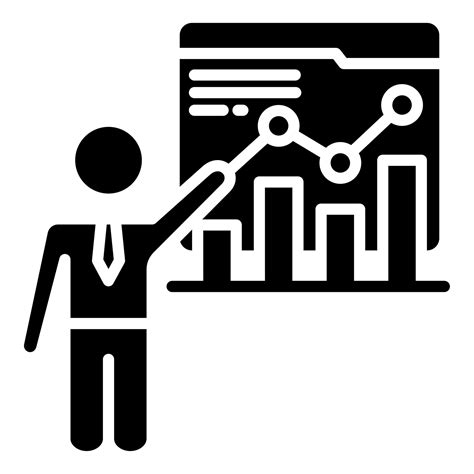 Data Interpretation Icon Line Vector Illustration 39885791 Vector Art