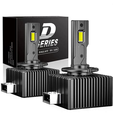 2pcs 30000lm D1s D3s Headlight 35w D2s D2r D4s D4r D5s D8s Led Canbus Lamps Auto Png