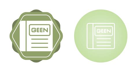 Green Book Vector Icon 38961010 Vector Art At Vecteezy